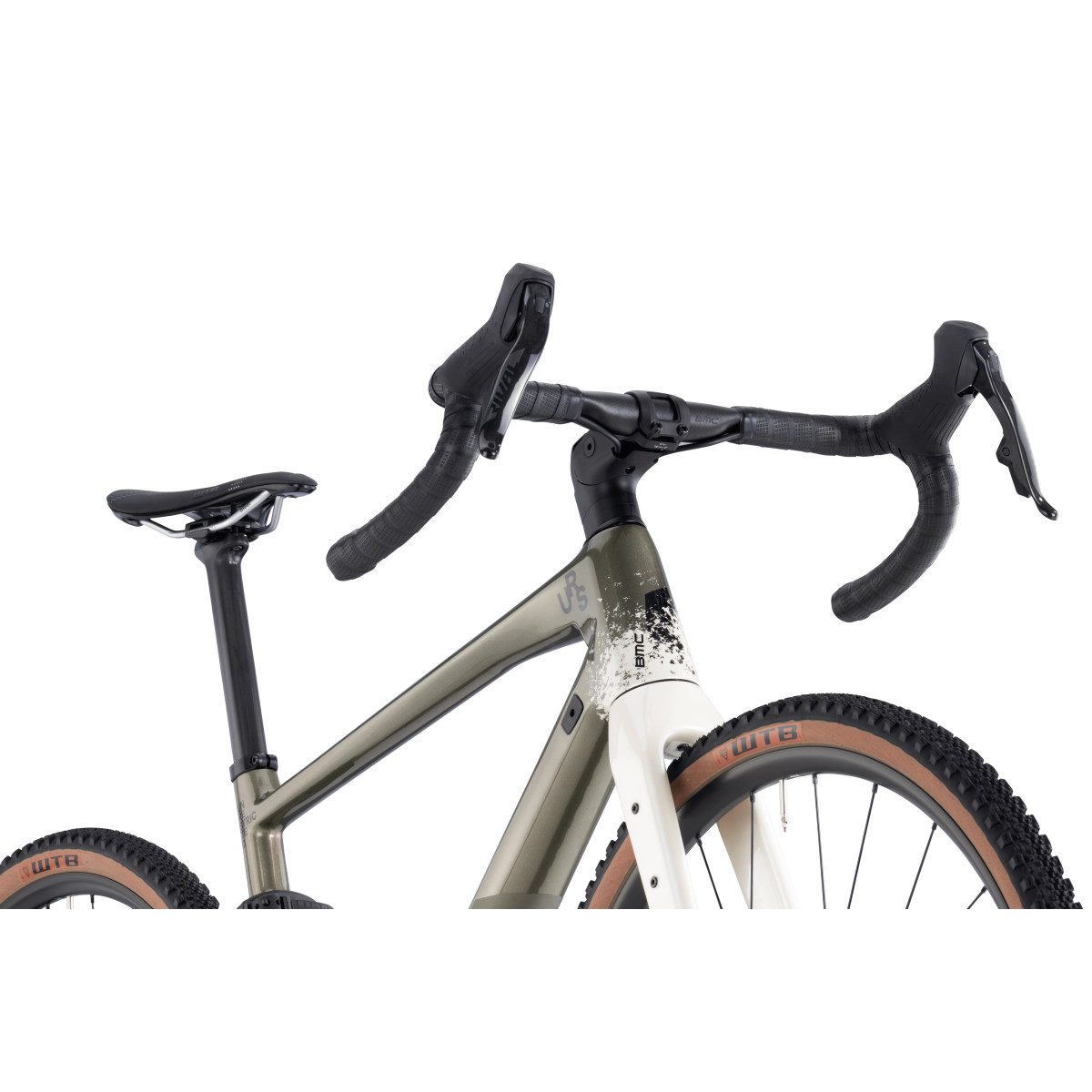 BMC UnReStricted 01 Two Gravel dviratis | Metallic Green - Pearl White | Velonova